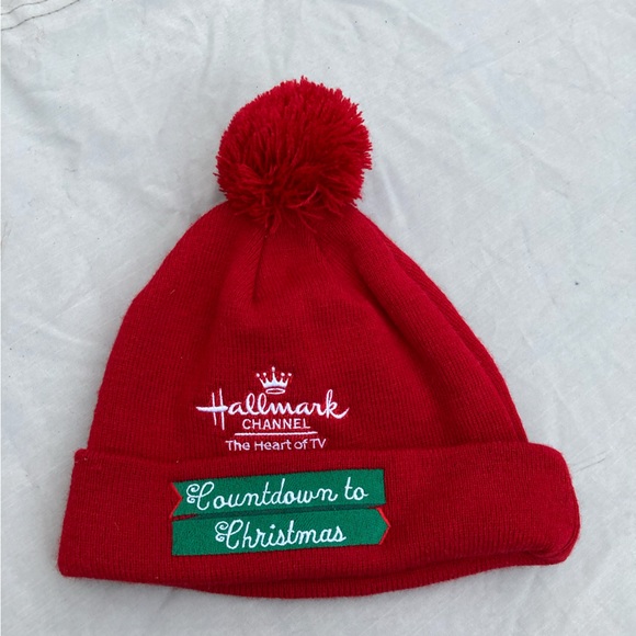 Hallmark | Accessories | Hallmark Channel Hat With Pom Pom Countdown ...